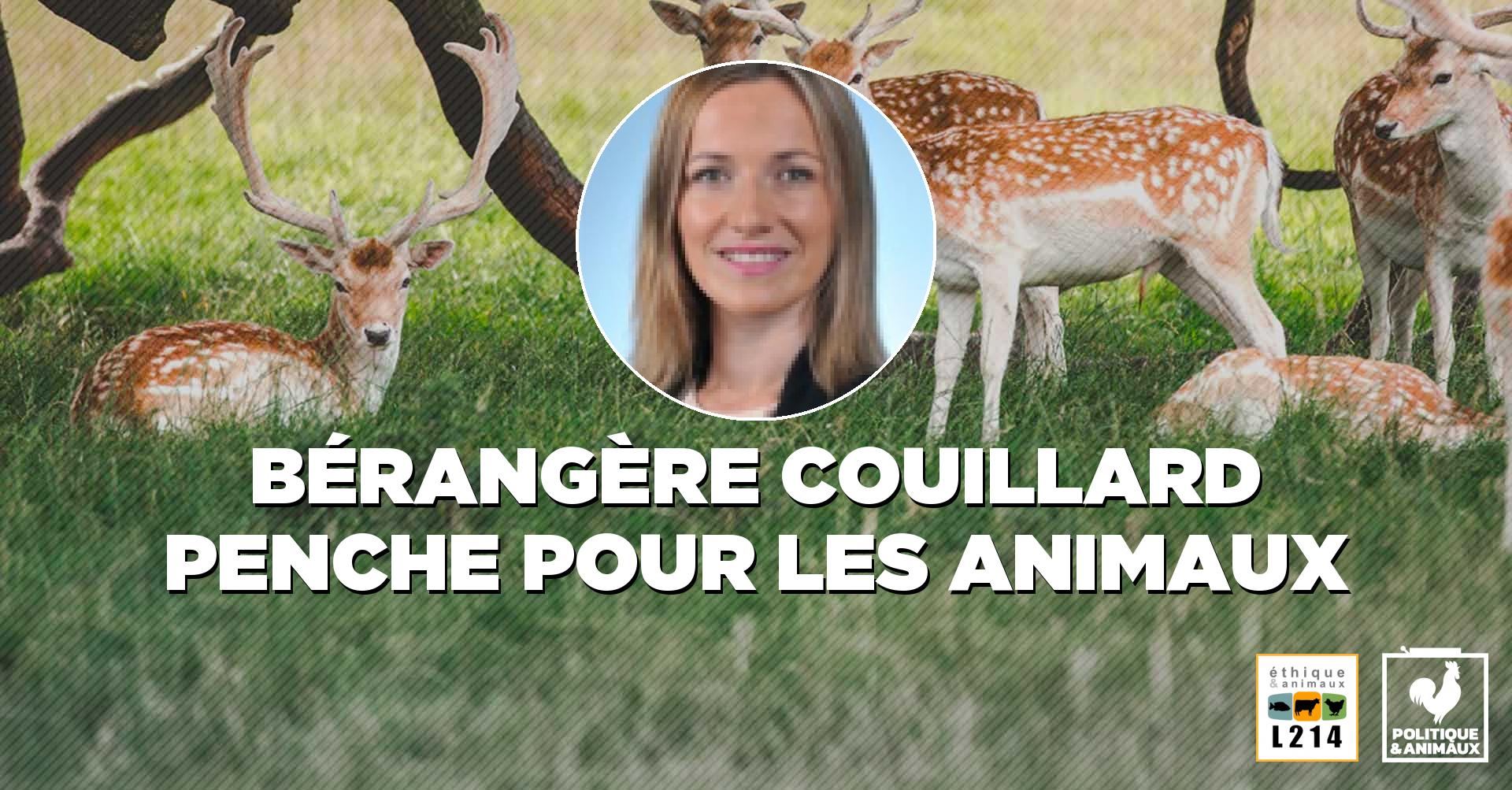 Bérangère Couillard - Politique & animaux