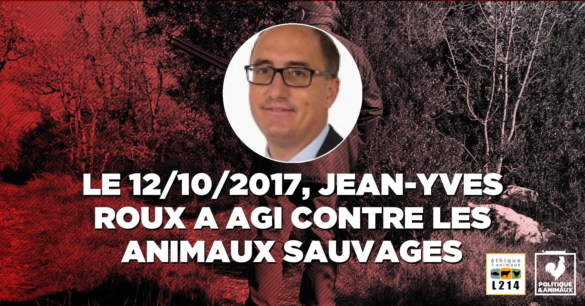 Le sénateur Jean-Yves Roux souhaite la pérennisation des abattages ...