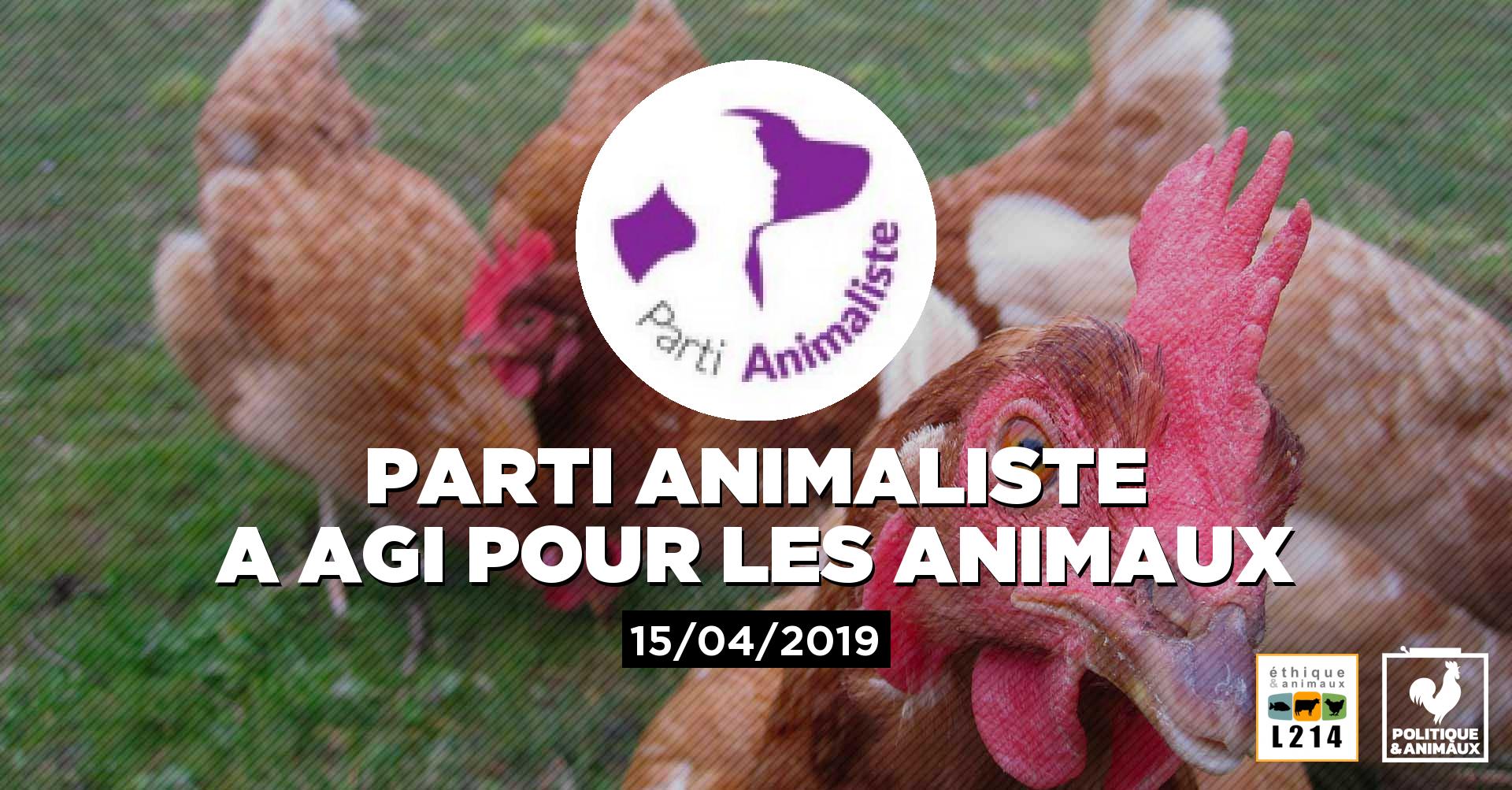 Européennes 2019 : le Parti animaliste veut une directive européenne ...