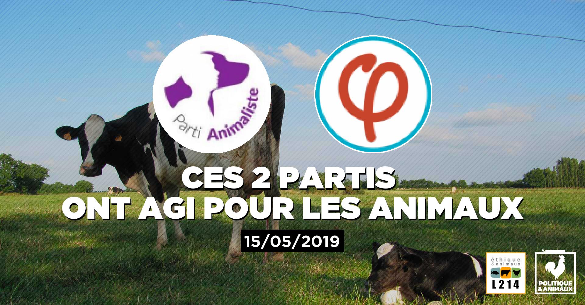 Européennes 2019 : le Parti animaliste et la France Insoumise évoquent ...