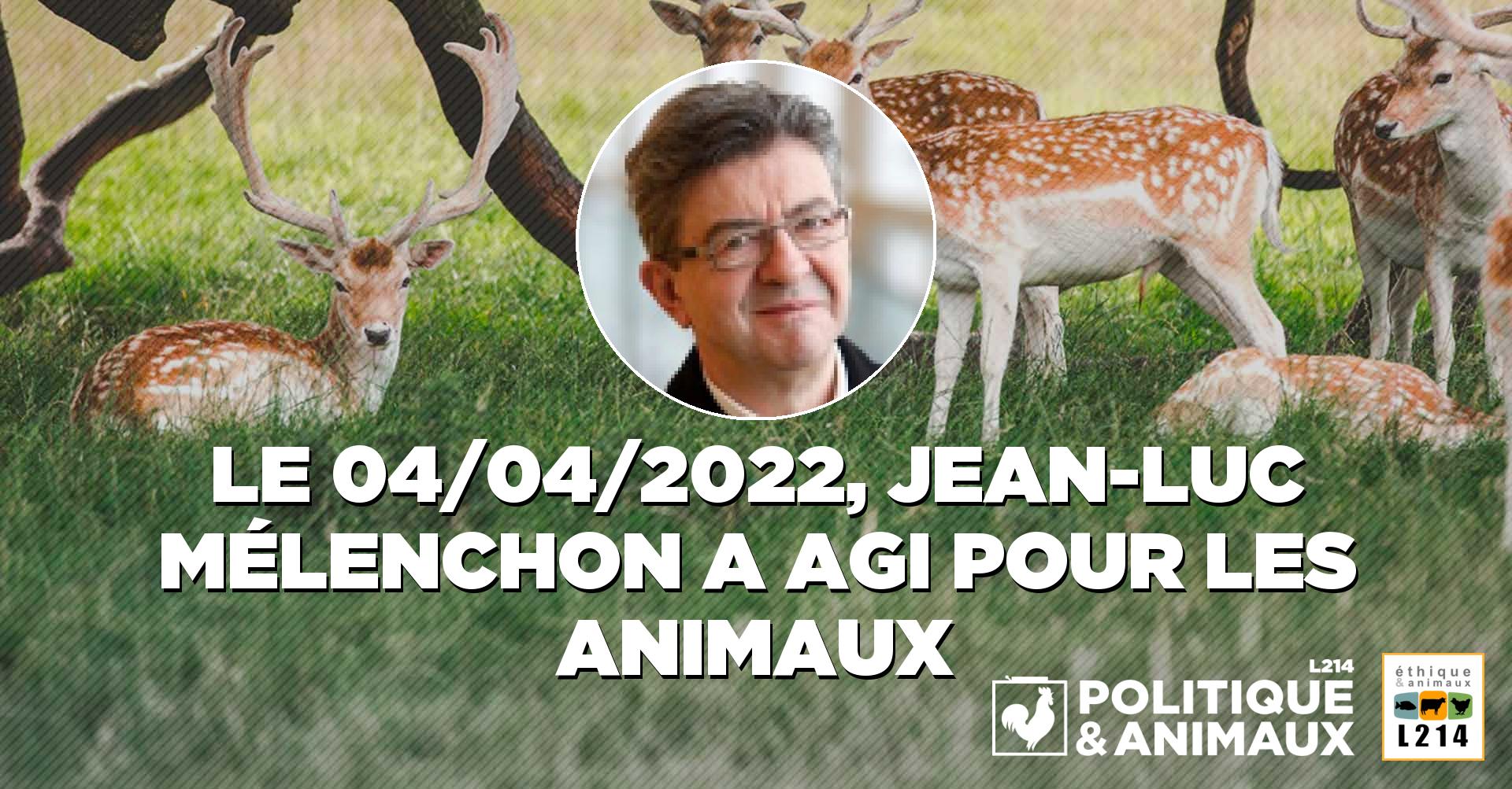 Dans son Livret thématique animaux, qui complète officiellement L'Avenir en commun, Jean-Luc ...