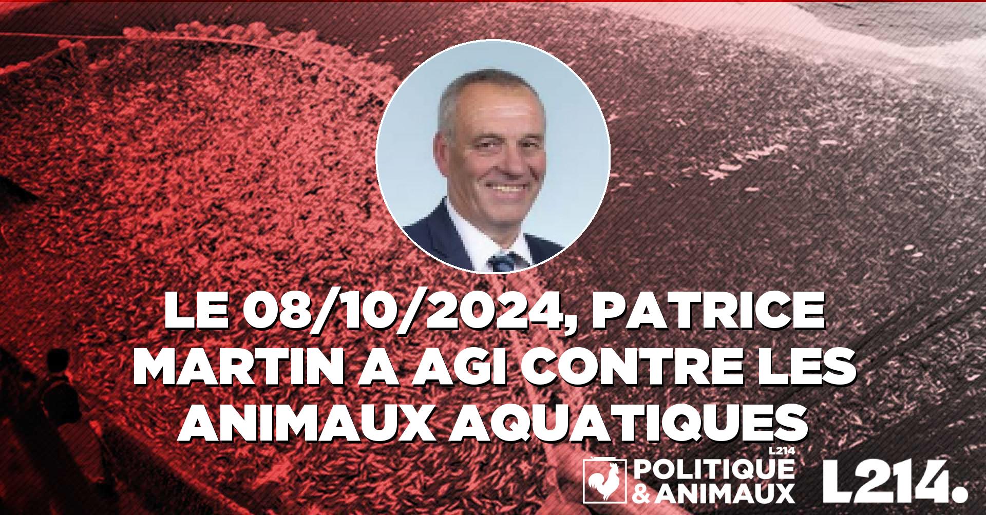 Patrice Martin demande au gouvernement des mesures supplémentaires de ...