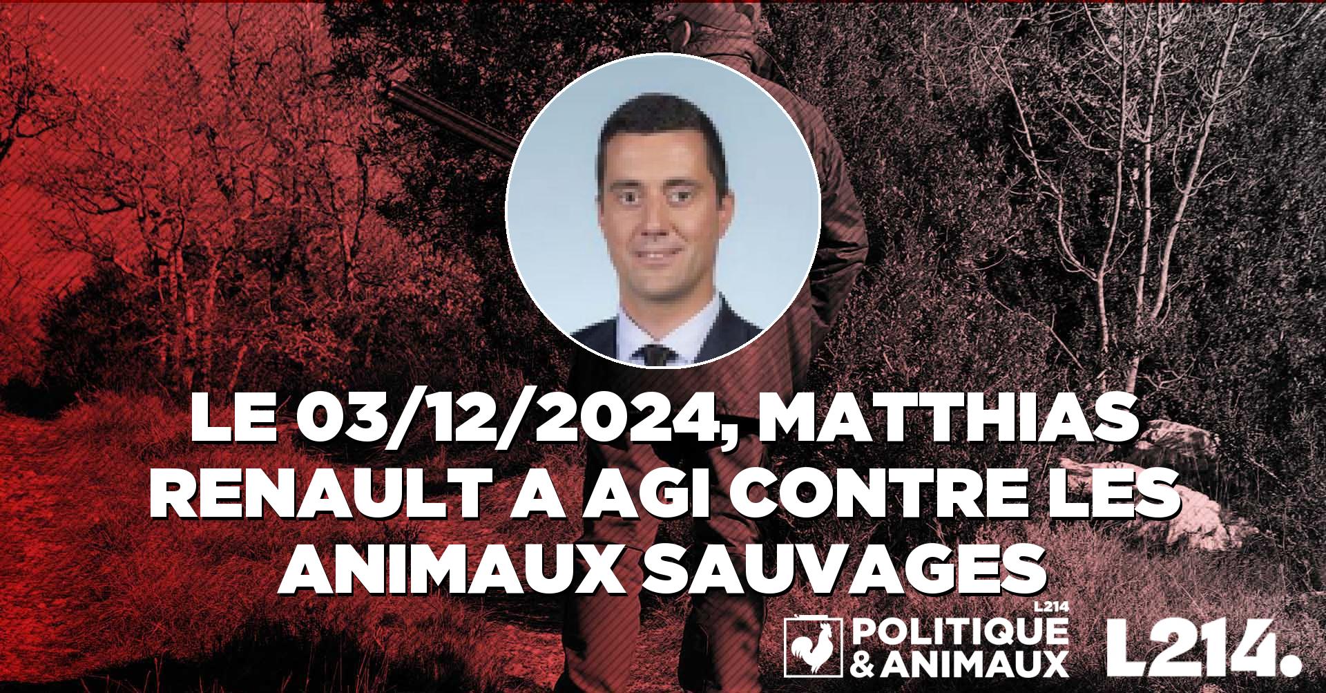 Matthias Renault demande au gouvernement d'autoriser l'utilisation des ...